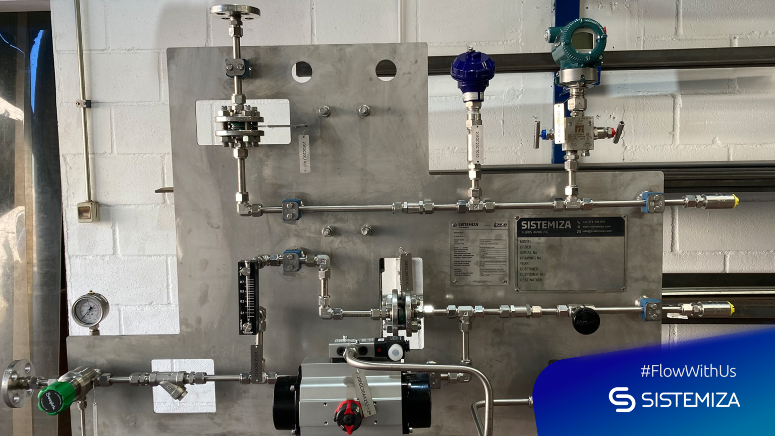Nitrogen injection systems and regulation panels - Sistemiza